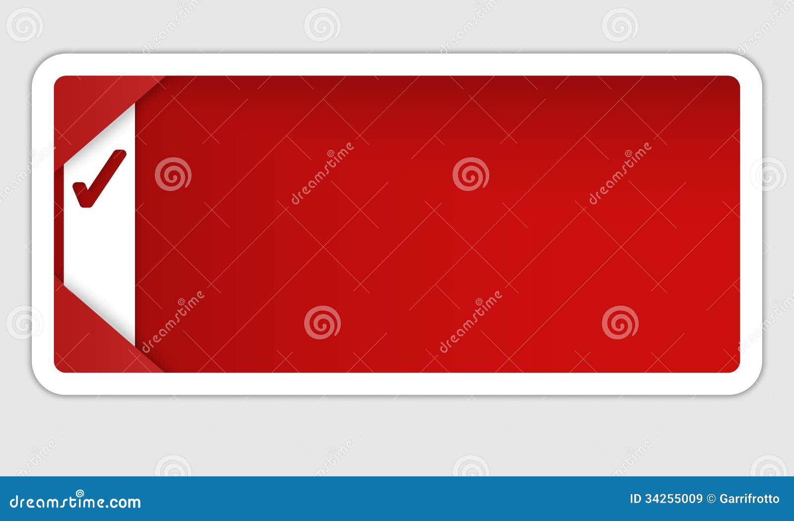 Red text box stock vector. Illustration of design, pattern - 34255009