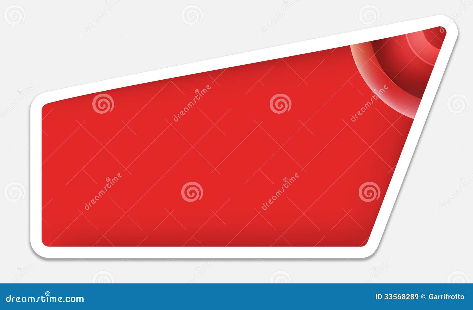 Red text box stock vector. Illustration of border, round - 33568289