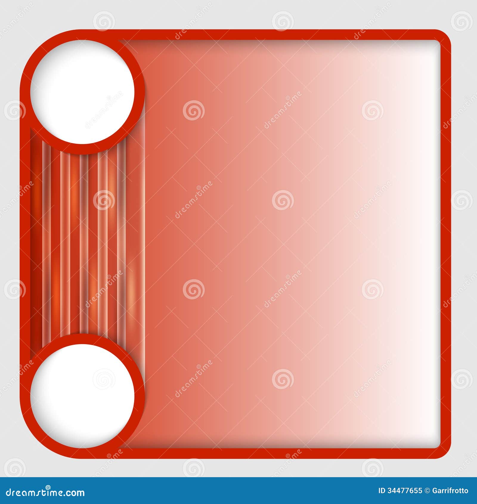 Red text frame stock vector. Illustration of template - 34477655