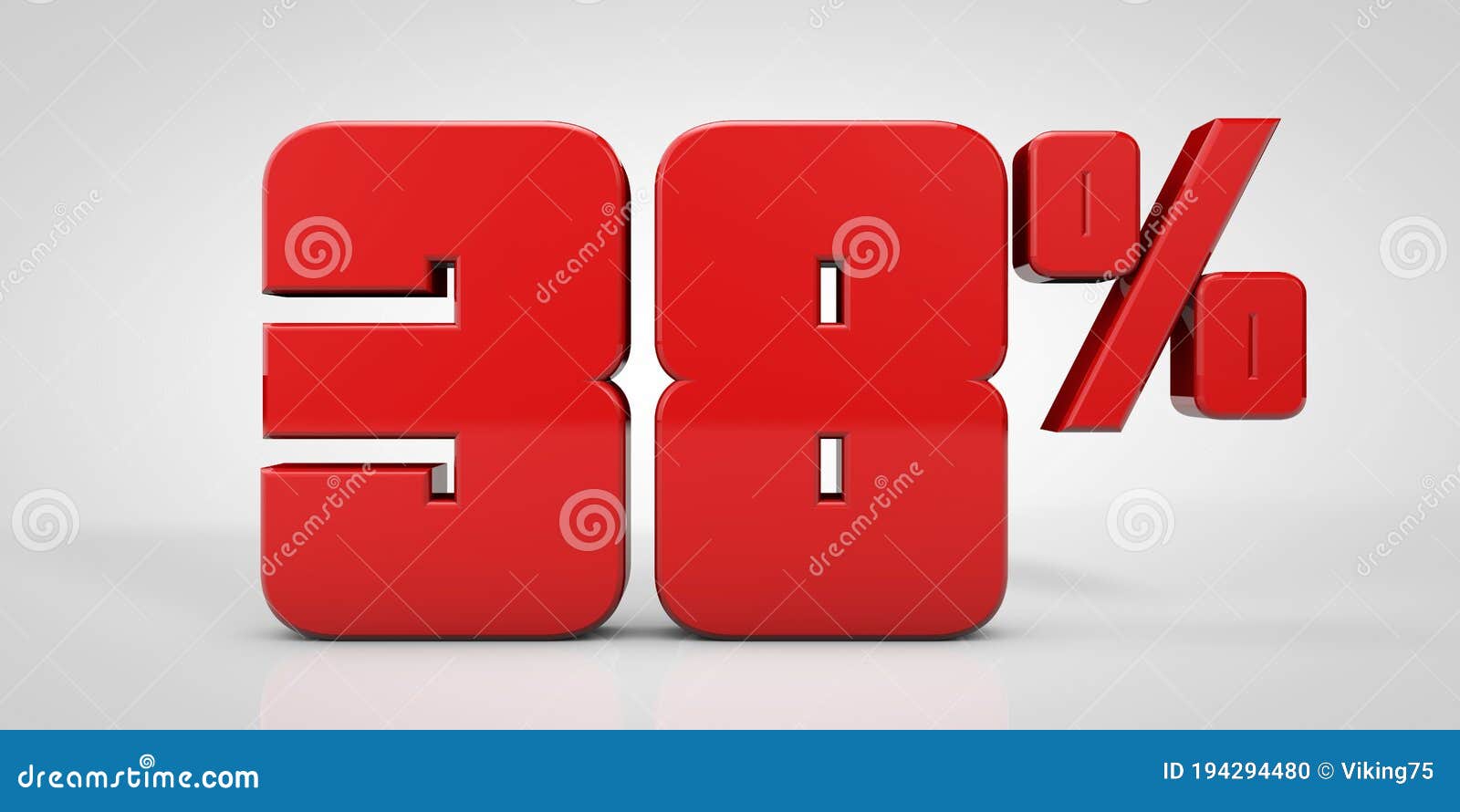 38 Red Text Isolated on White Backgroundon Stock Illustration ...