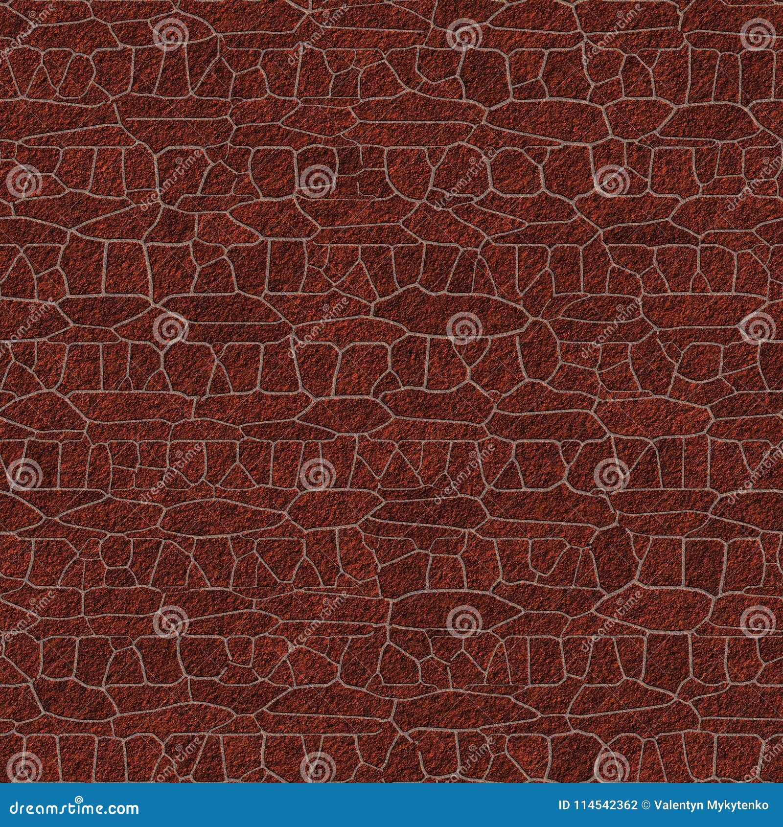 Texture of Red Tile, Seamless Background. Stock Illustration ...