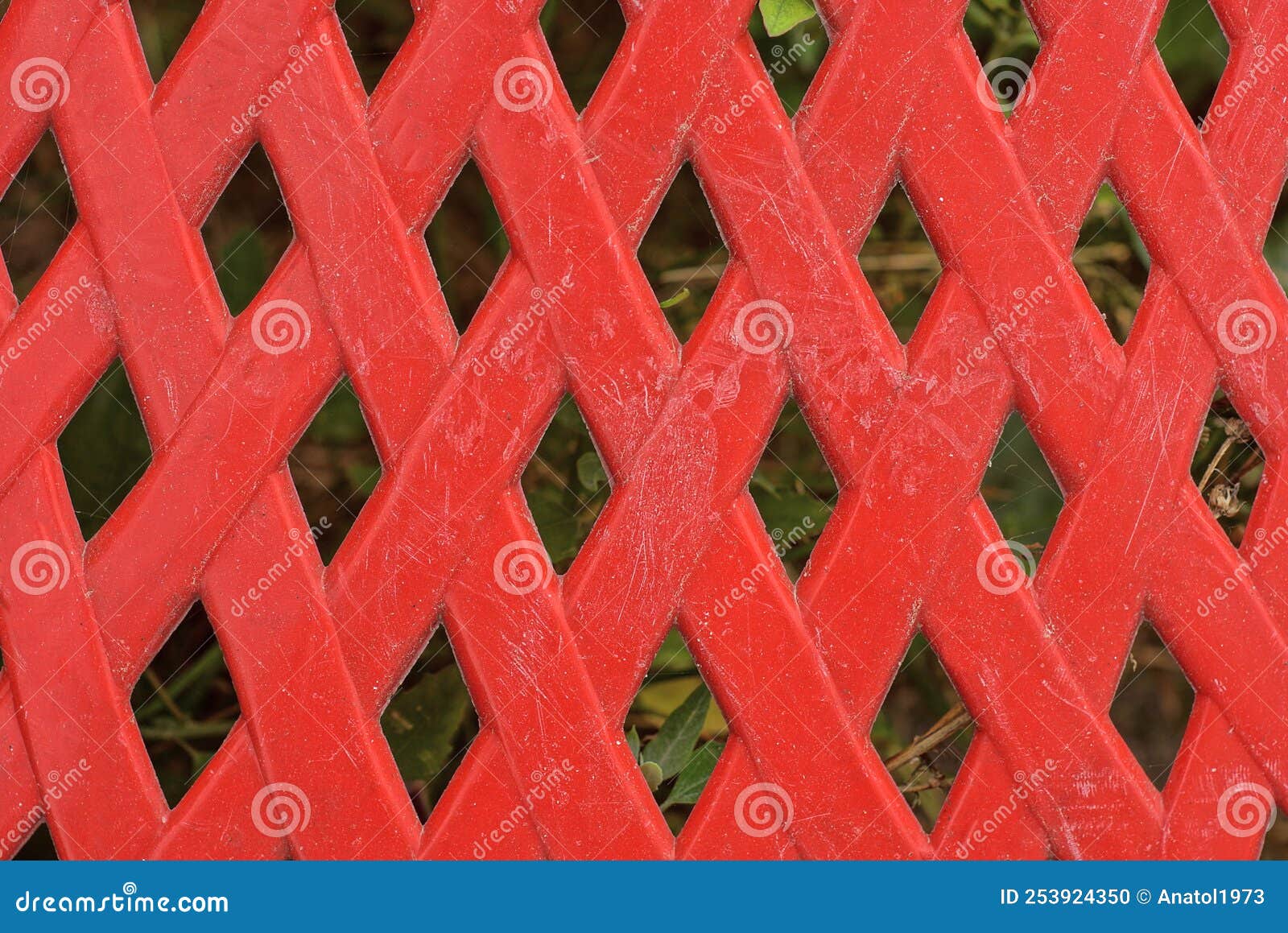 Red Texture of Plastic Dirty Old Grating Stock Photo - Image of ...