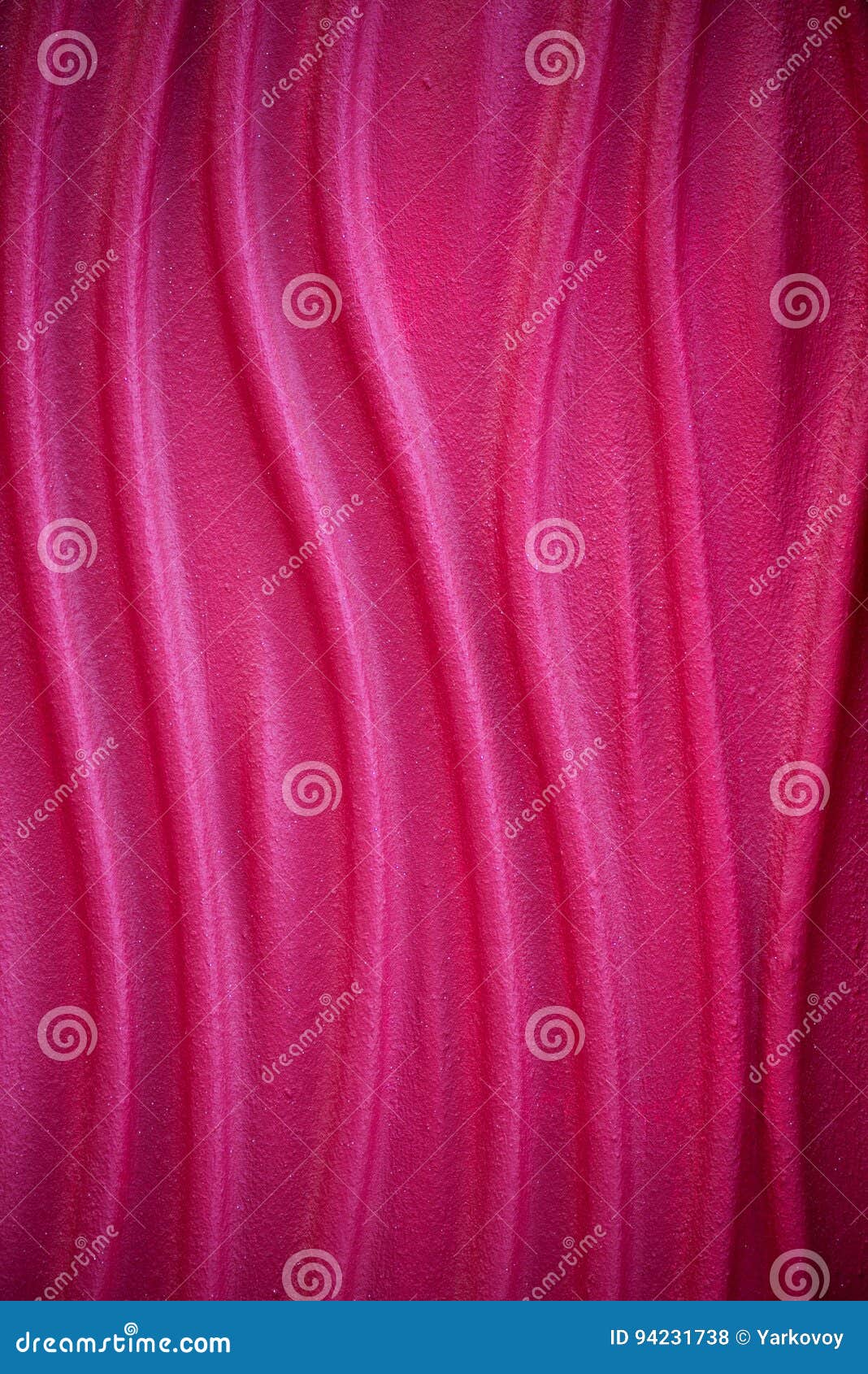 Red Texture Wavy Background. Interior Wall Decoration. Abstract Lines ...