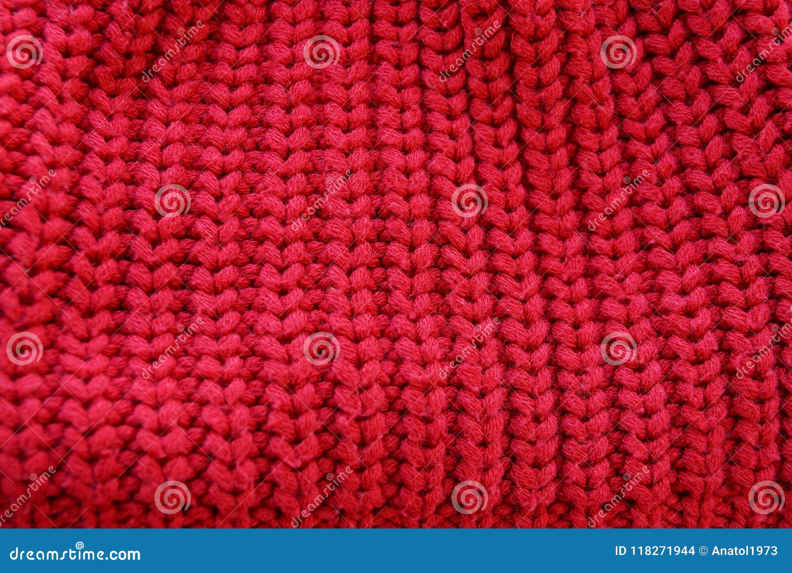 Red Texture of Wool Fabric on Clothes Made of Sweaters Stock Photo ...