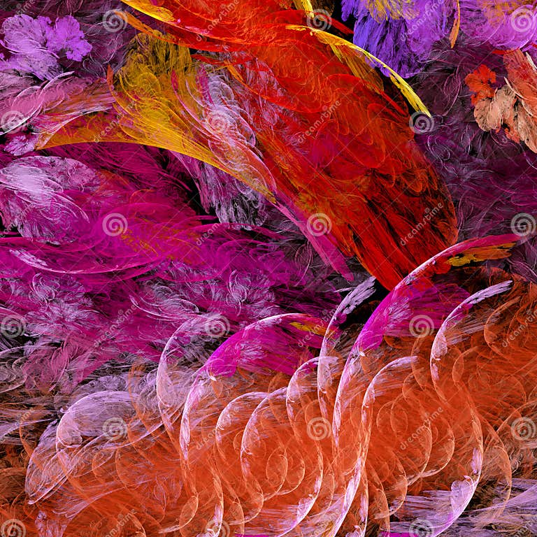 Red textured fractal stock illustration. Illustration of pressed - 4343950