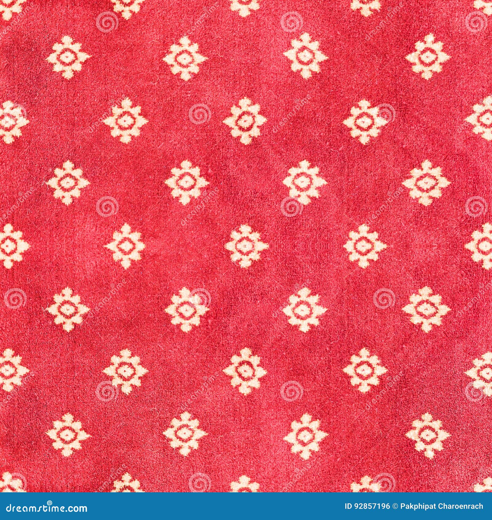 Red Carpet Texture Pattern