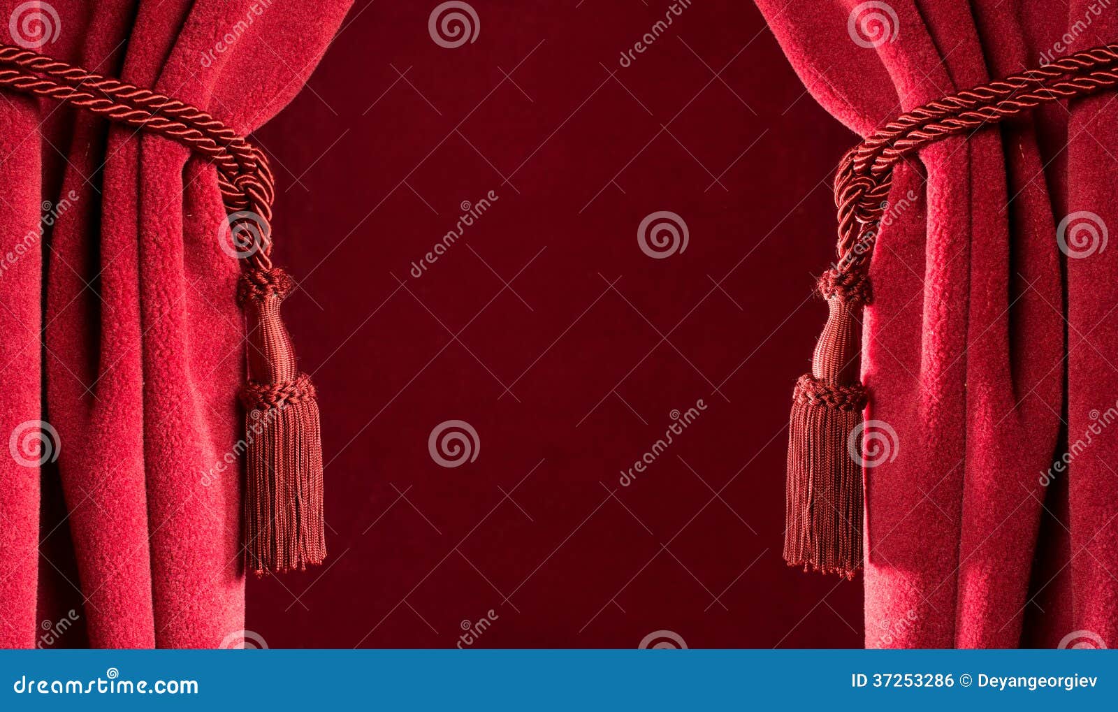 Red theatre curtains stock photo. Image of elegant, curtain - 37253286
