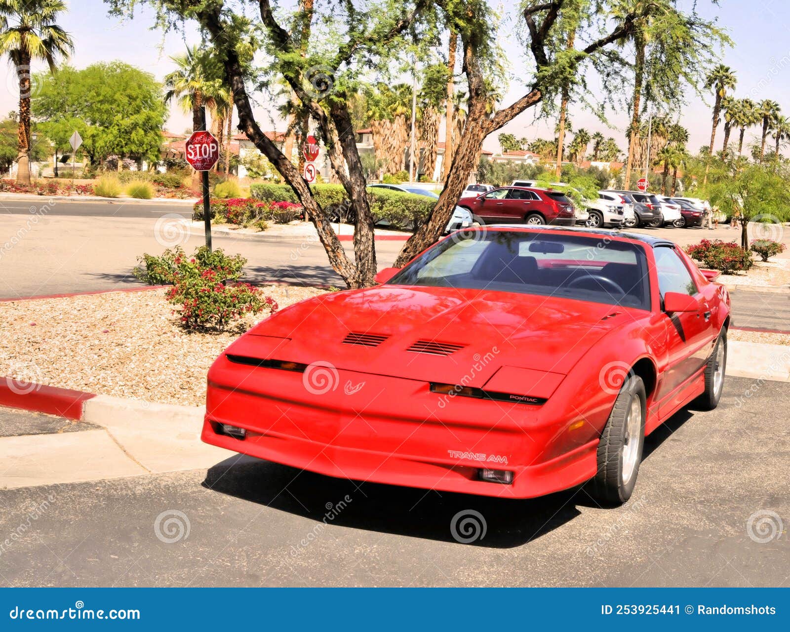 Red Third Generation Pontiac Trans-am Editorial Photo - Image of ...