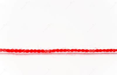 Red thread stock photo. Image of line, thread, string - 18395052