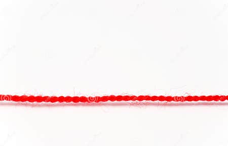 Red thread stock photo. Image of line, thread, string - 18395052