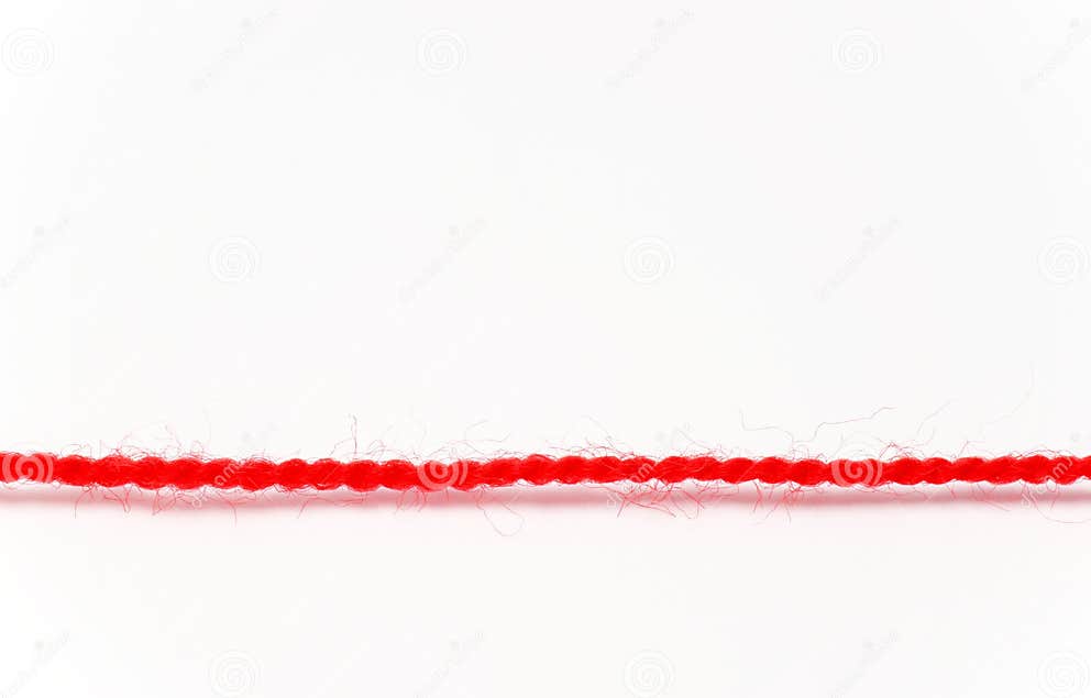 Red thread stock photo. Image of line, thread, string - 18395052