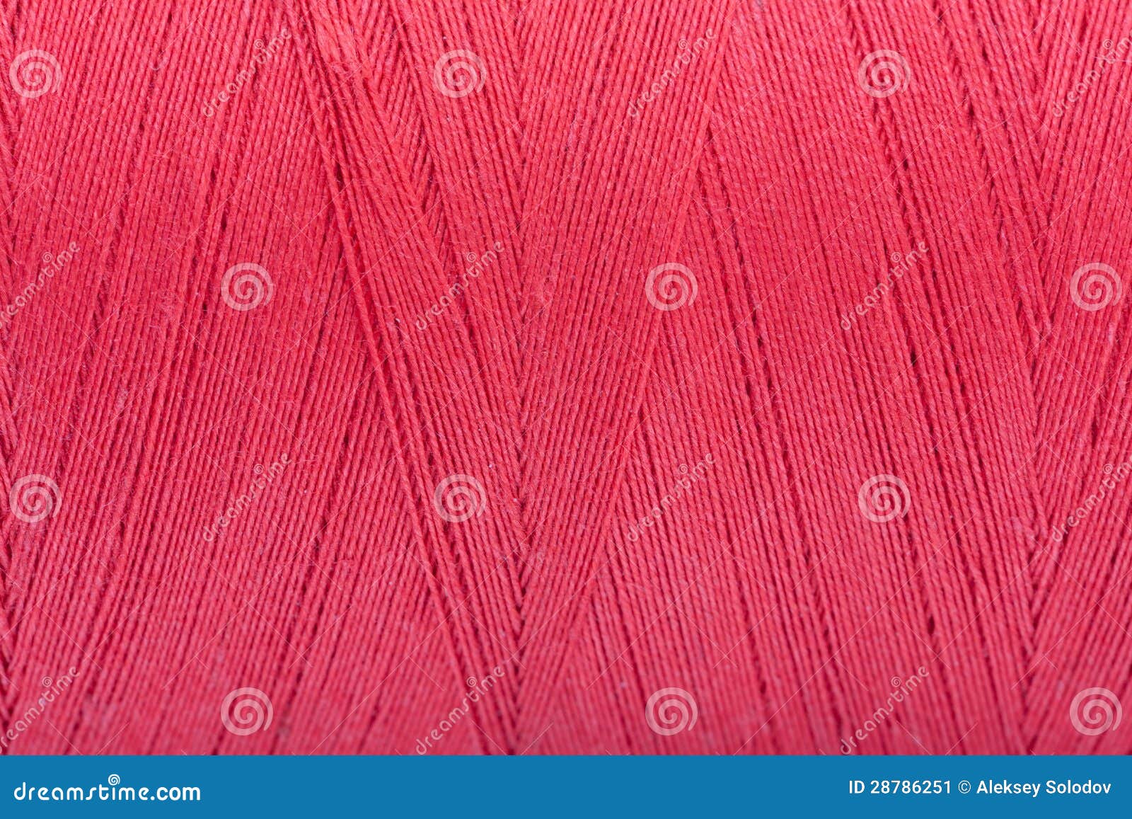 Red thread stock image. Image of macro, roll, tailor - 28786251