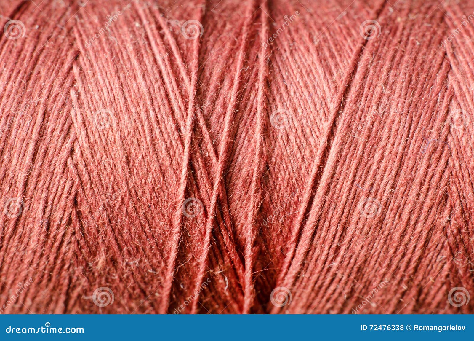 Red thread stock photo. Image of close, skein, color - 72476338
