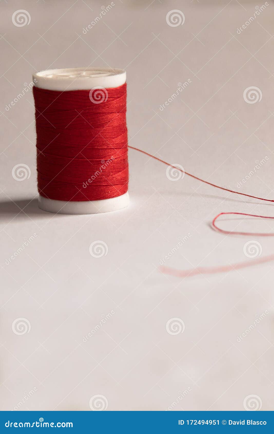 Red thread of the fate stock image. Image of textile - 172494951