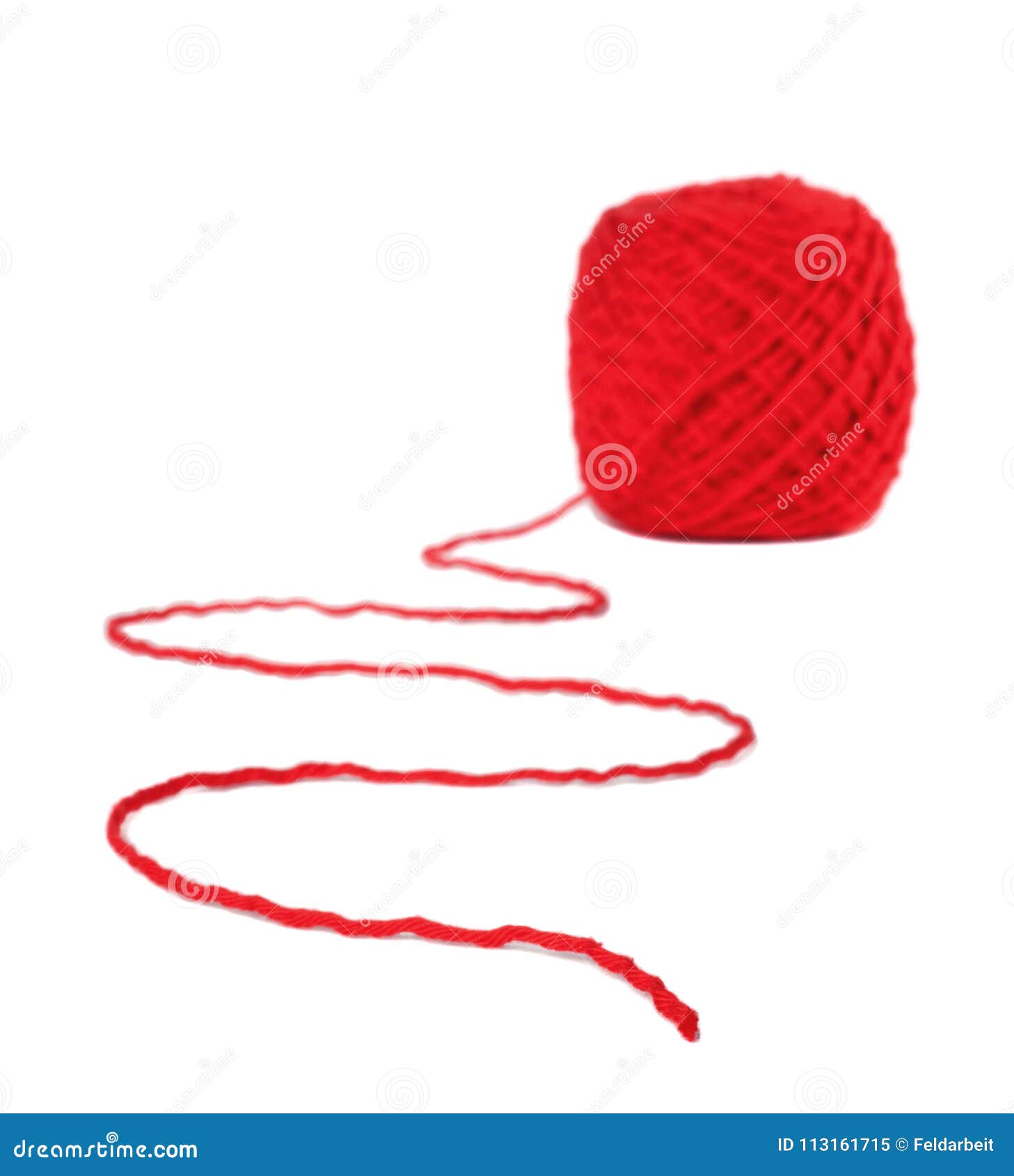 The red thread isolated stock image. Image of guide - 113161715