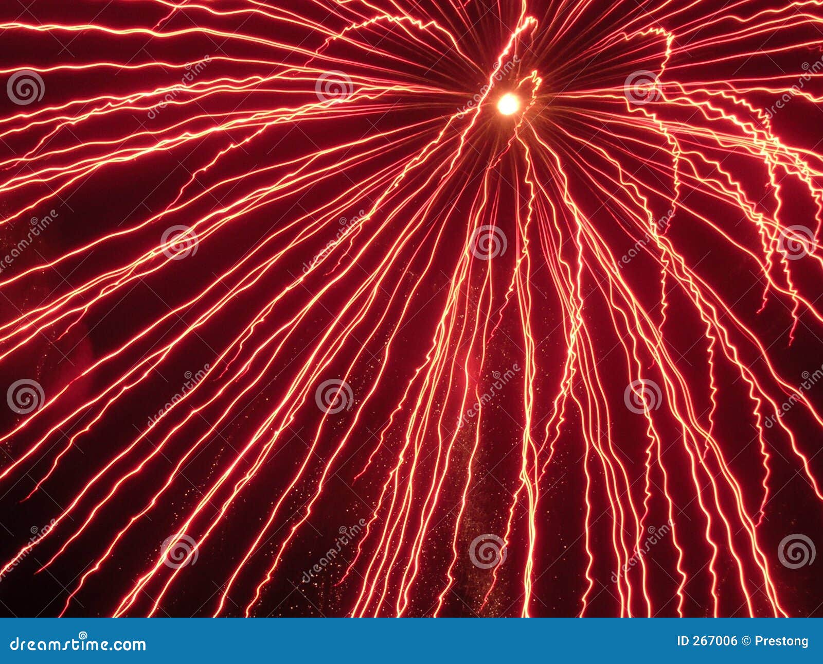 Red Threads. stock photo. Image of fireworks, rocket, colorful - 267006