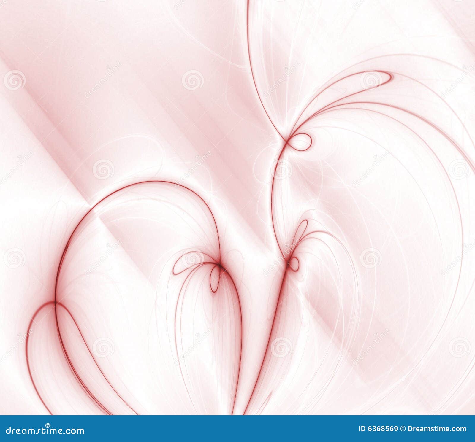 Red Threads And Blends Abstract Stock Illustration - Illustration of ...