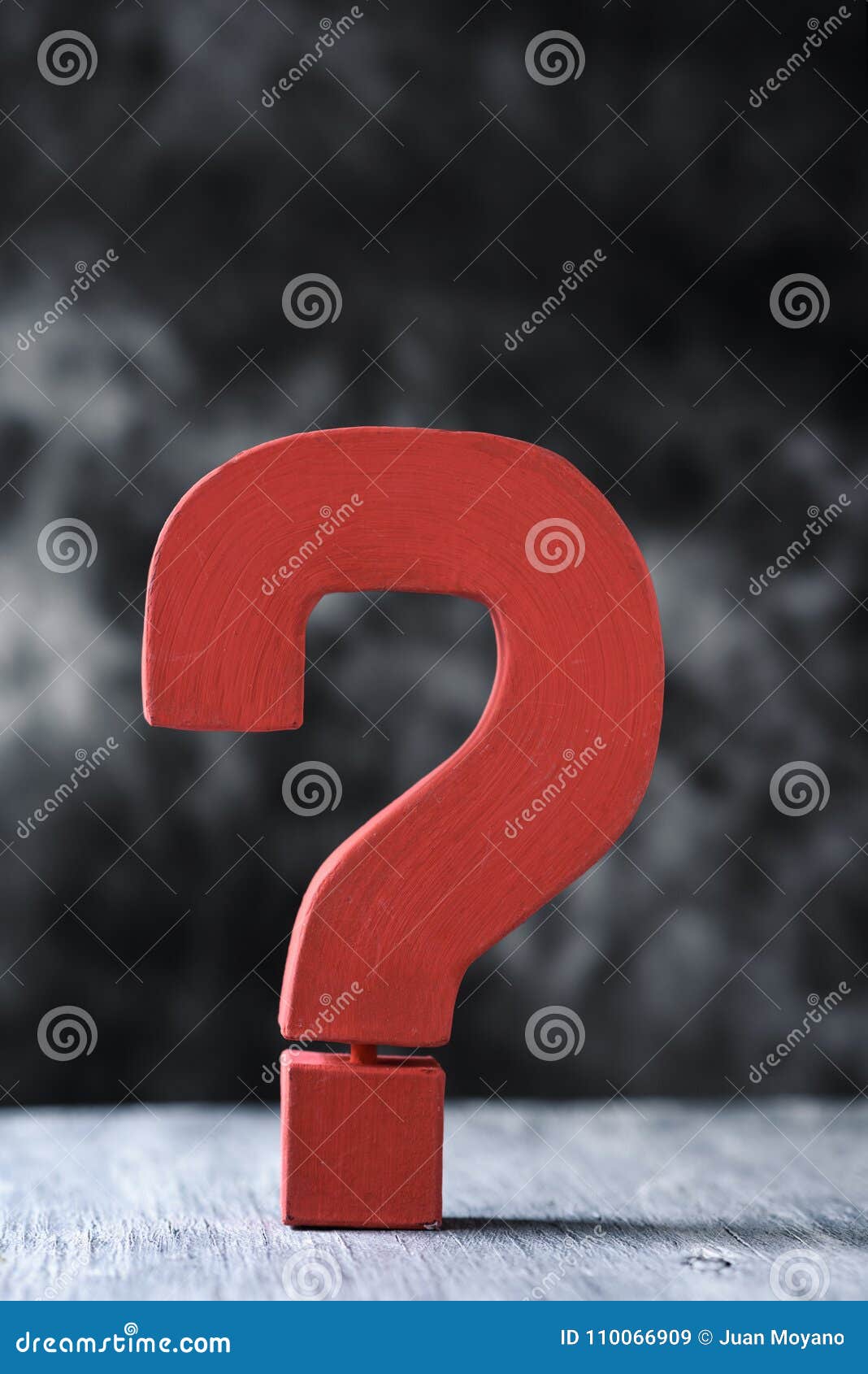 Red Three-dimensional Question Mark Stock Image - Image of answered ...