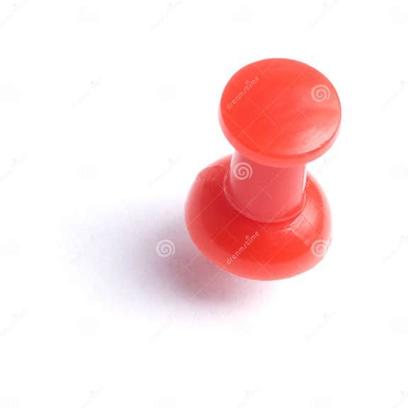 Red thumb tack stock image. Image of object, vivid, push - 20298669