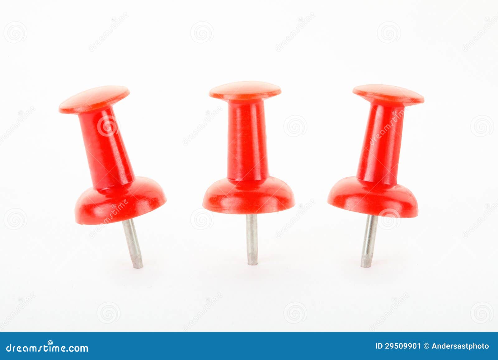 Red thumbtack collection stock image. Image of closeup - 29509901