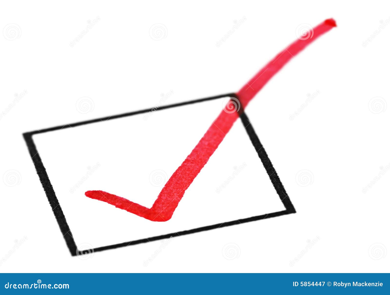 Red Tick stock image. Image of tick, symbol, commu, felt - 5854447