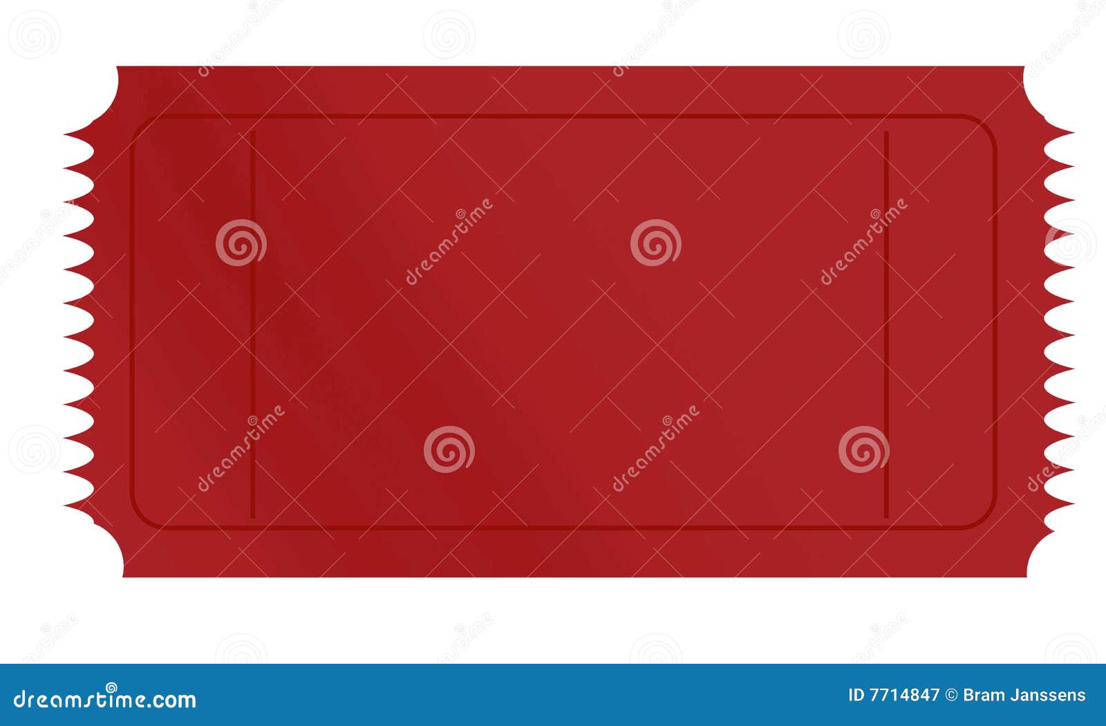 Red ticket stock illustration. Illustration of selling - 7714847