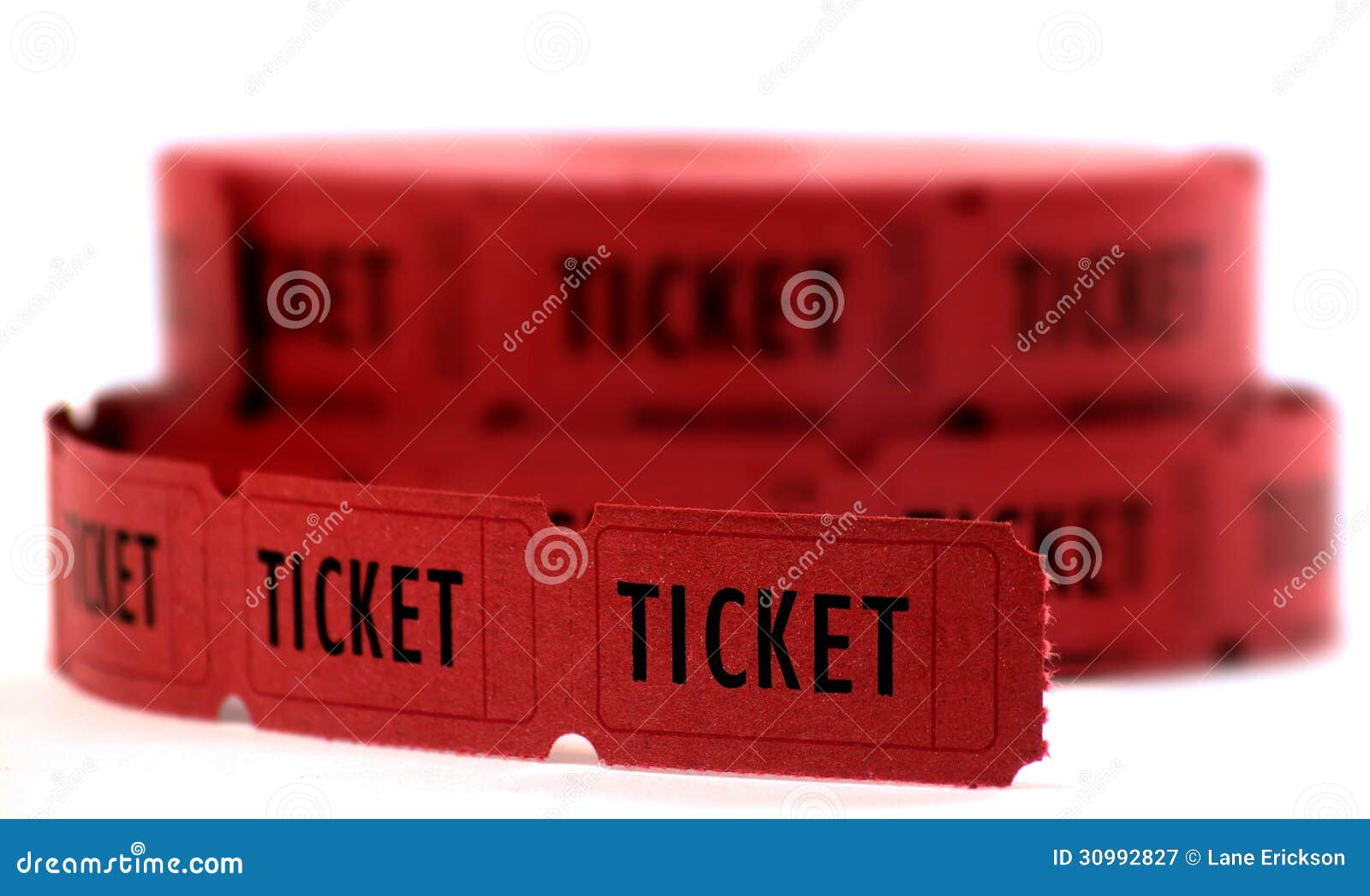 Red Tickets stock image. Image of individual, admit, show - 30992827