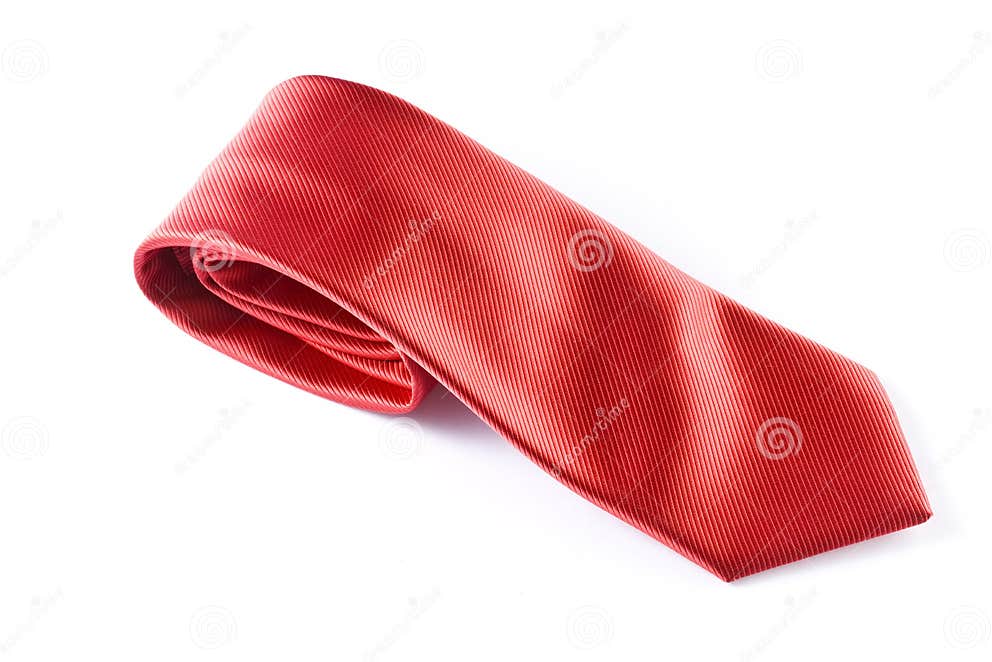 Red Tie stock image. Image of white, bend, business, elegant - 5747049