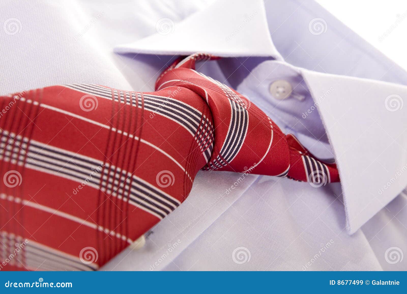 Red tie stock image. Image of fashion, clothing, neck - 8677499
