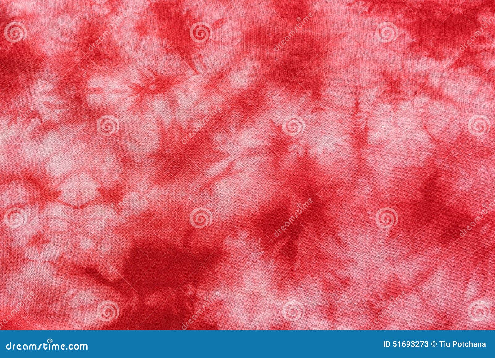 Red tie dye fabric texture stock image. Image of closeup - 51693273