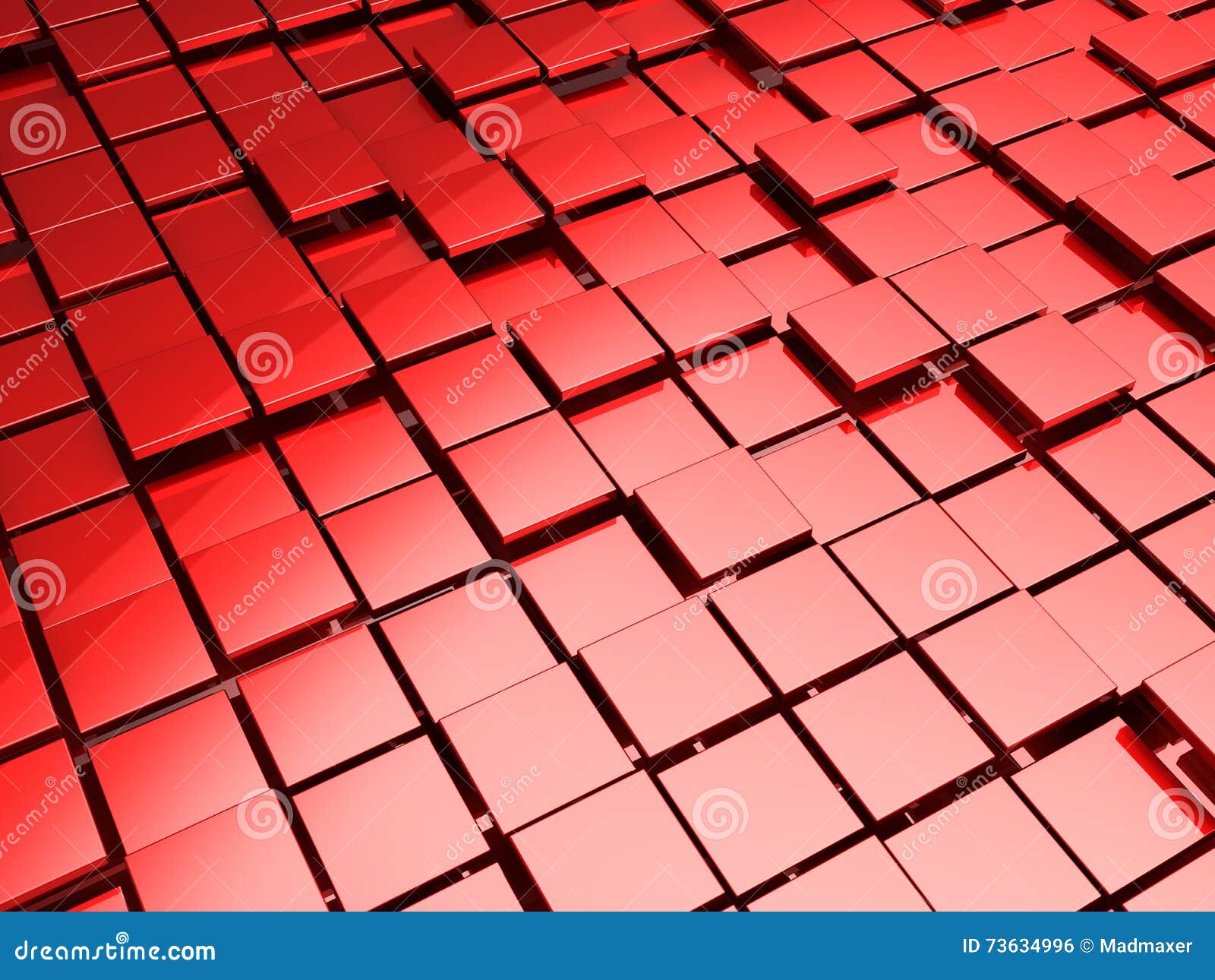 Red tiles background stock illustration. Illustration of perspective ...