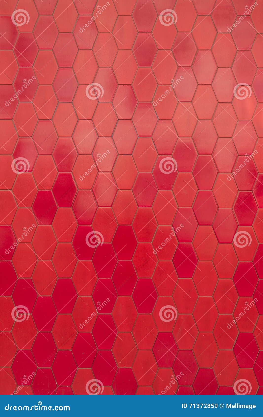 Red tiles stock image. Image of bright, hexagon, wall - 71372859