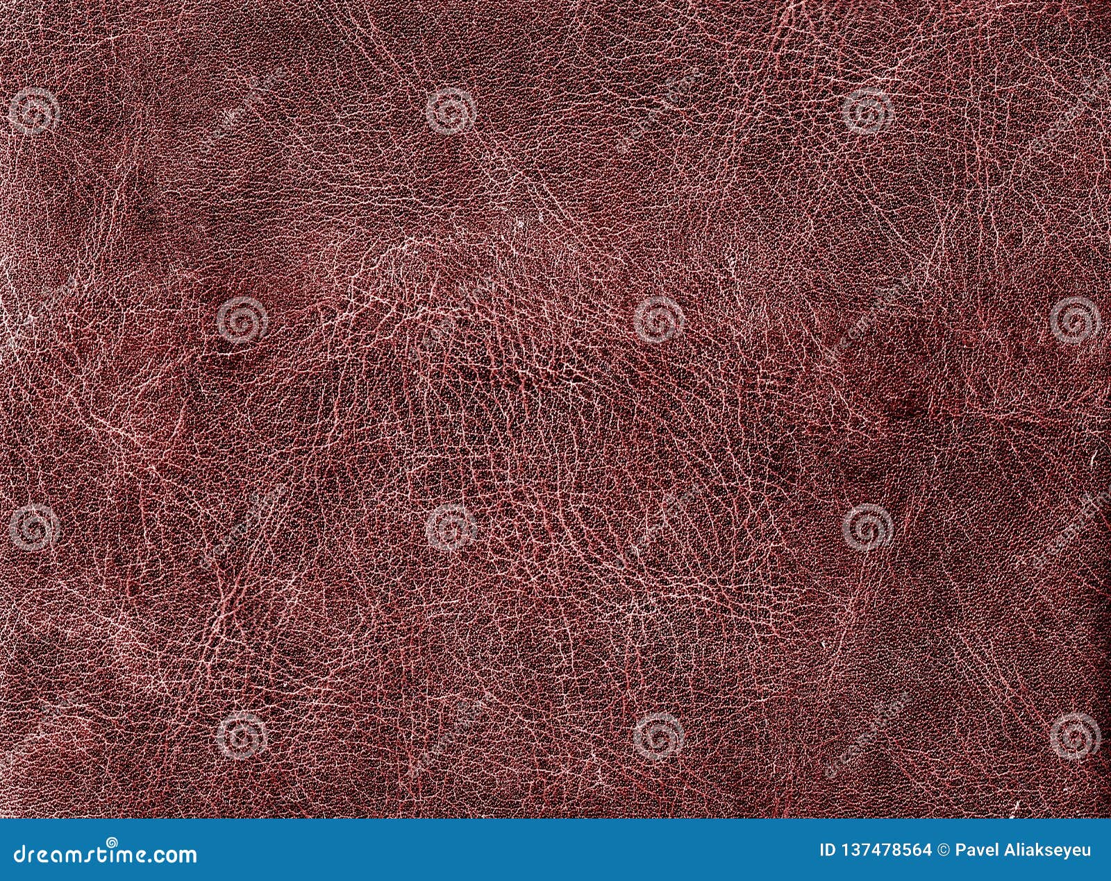 Red Toned Weathered Leather Texture Stock Photo - Image of abstract ...