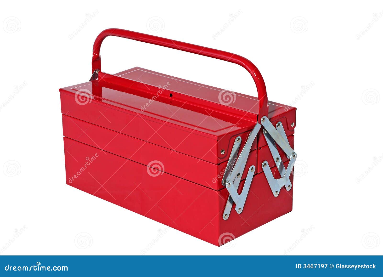 Red Toolbox stock image. Image of toolboxes, equipment - 3467197