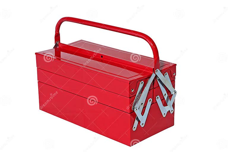 Red Toolbox stock image. Image of toolboxes, equipment - 3467197