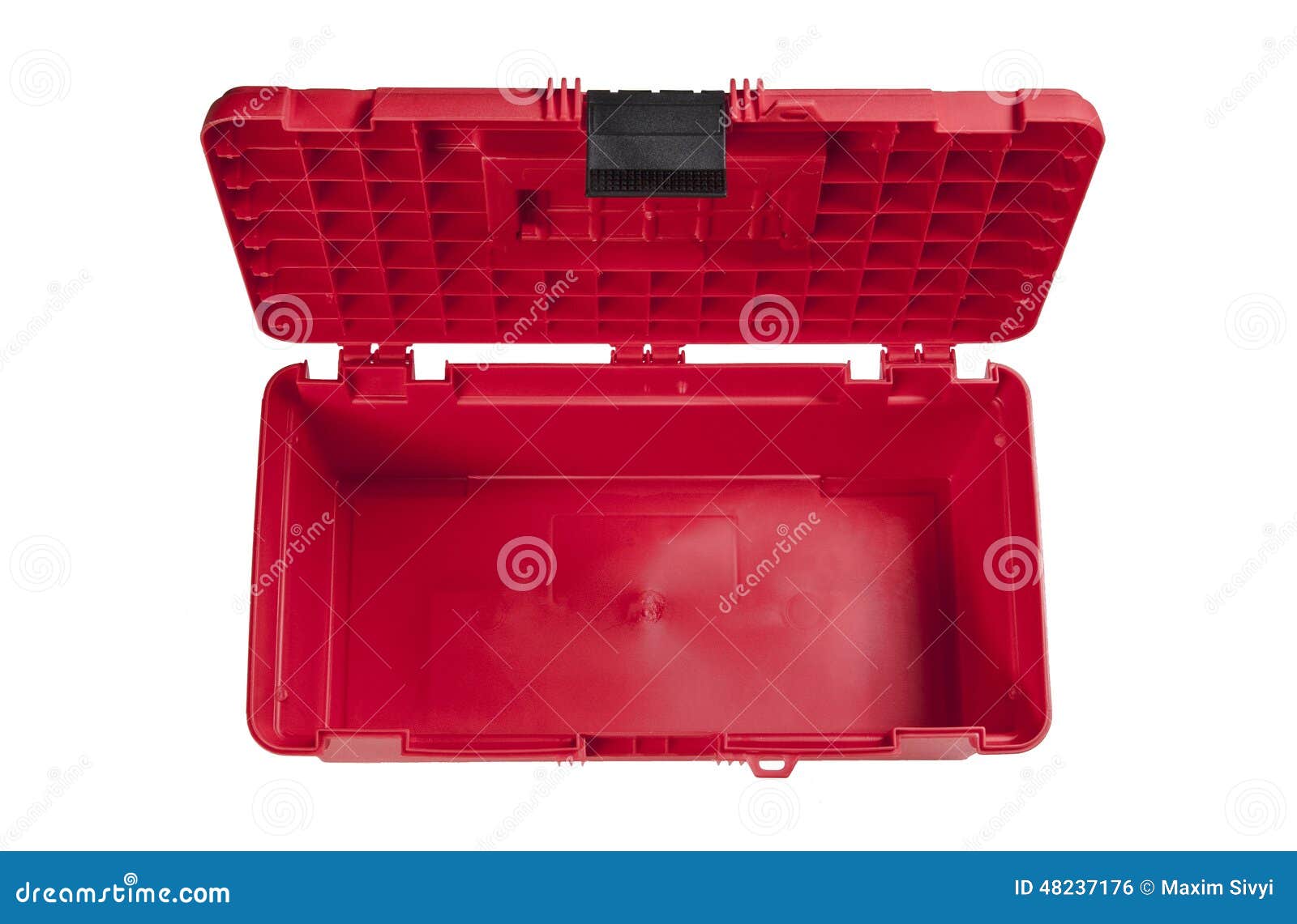 Red toolbox stock photo. Image of isolated, opened, product - 48237176