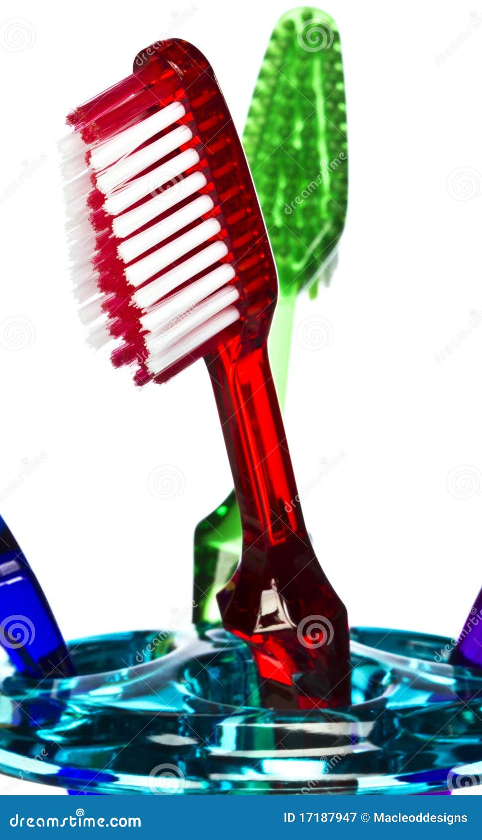 Red Toothbrush stock image. Image of medicine, bath, isolated - 17187947