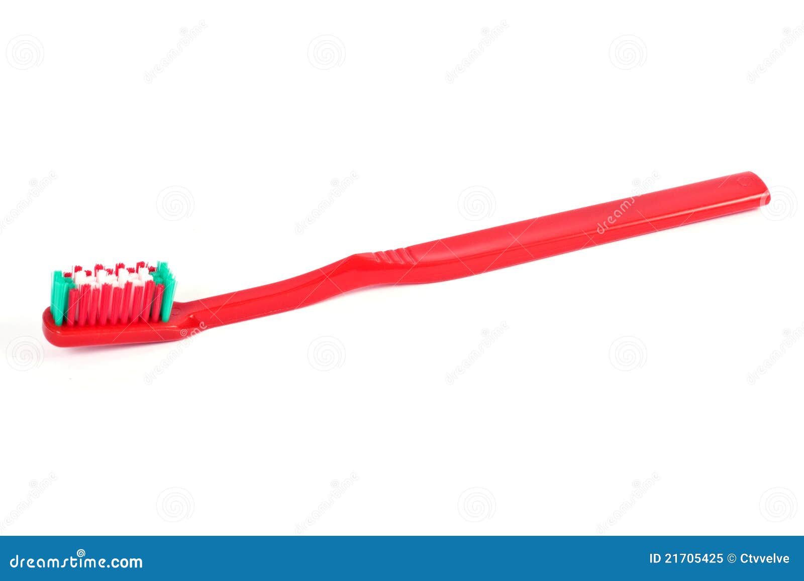 Red toothbrush stock image. Image of sparse, care, studio - 21705425