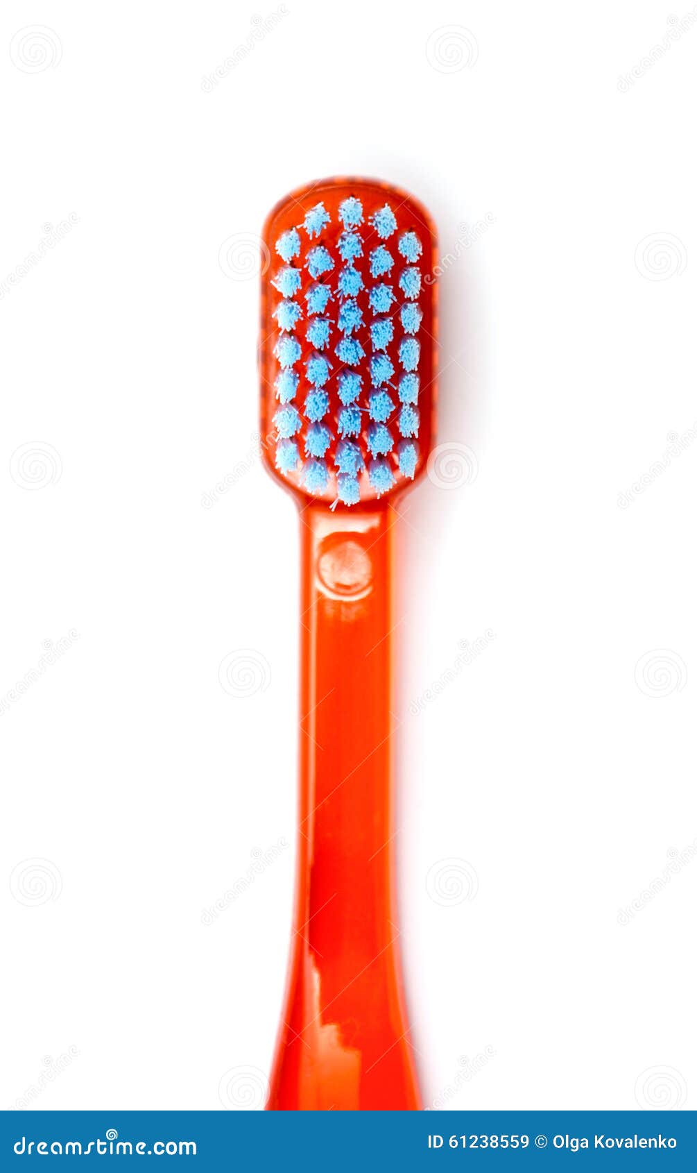 Red toothbrush stock image. Image of isolated, medical - 61238559