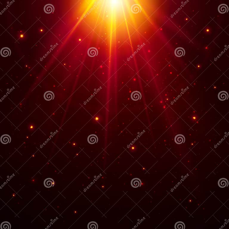 Red top vector magic light stock vector. Illustration of shape - 47939865
