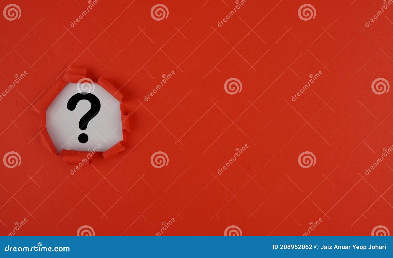 Old Torn Map With A Question Mark, Black-and-white, Isolated Royalty ...