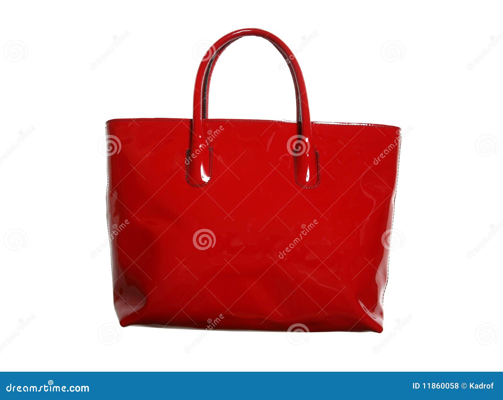 Red tote bag stock photo. Image of sale, tote, white - 11860058