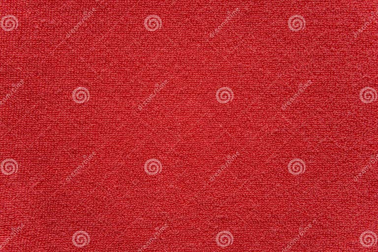 Red towel cloth texture stock image. Image of fabric, macro - 6312931