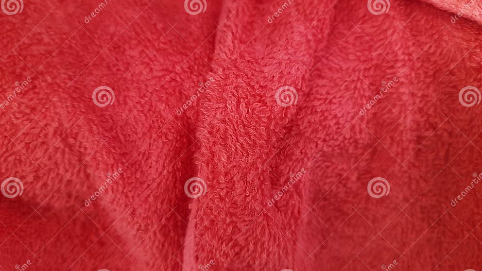 Red Towel Texture for Backgrounds and Wallpapers Stock Photo - Image of ...