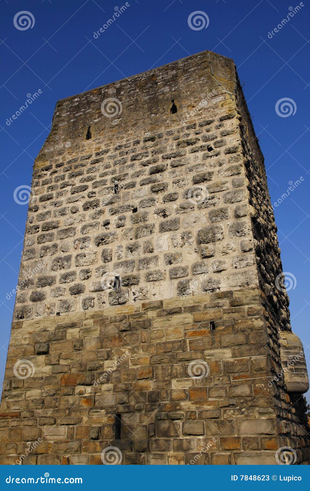 The Red Tower stock image. Image of architecture, medieval - 7848623