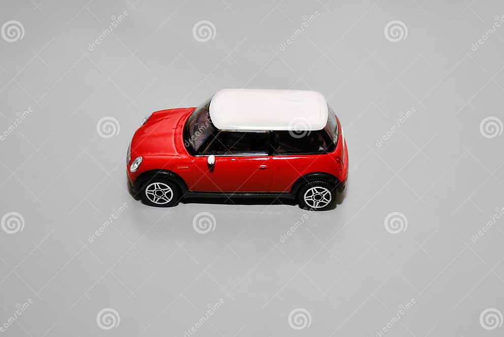 Red toy mini car stock photo. Image of automobile, tiny - 59833892