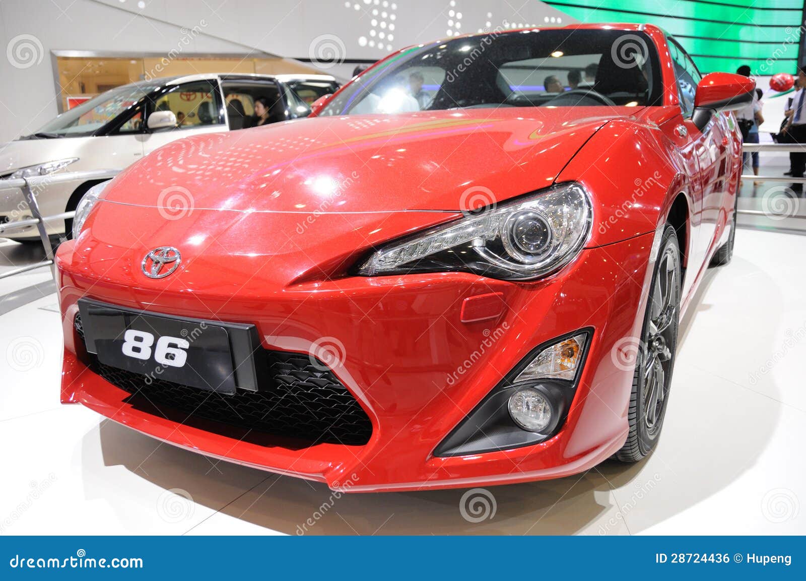 Red toyota 86 sport car editorial photo. Image of fast - 28724436