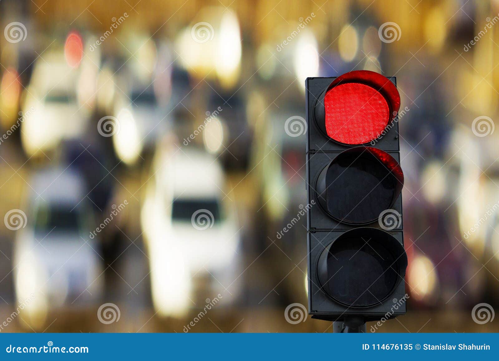 Red traffic light stock image. Image of attention, model - 114676135