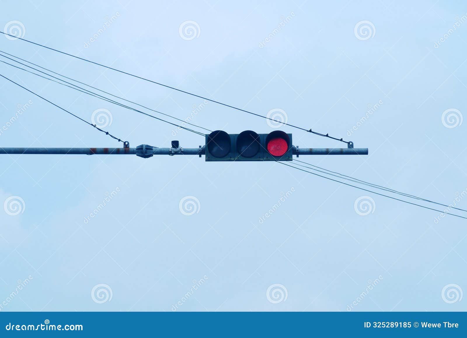 Red Traffic Light, Stop Sign Stock Image - Image of rules, stop: 325289185