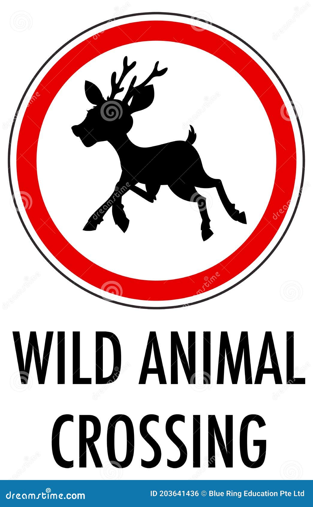 Red Traffic Sign on White Background Stock Vector - Illustration of ...